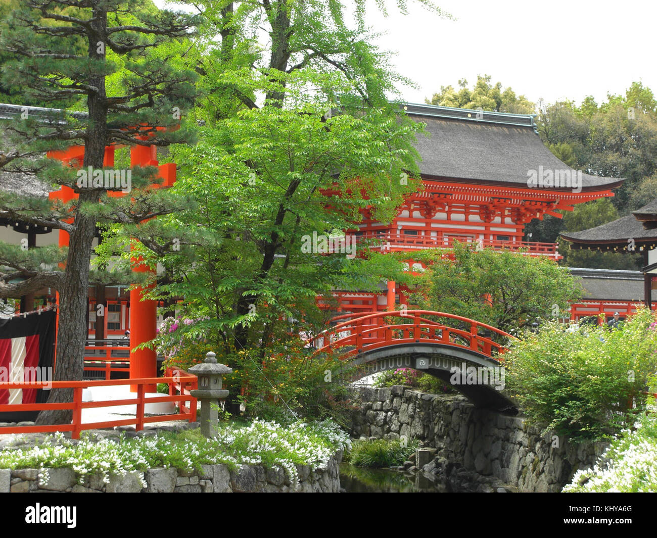 Shimogamo Shrine, Kyoto Stock Photo - Alamy