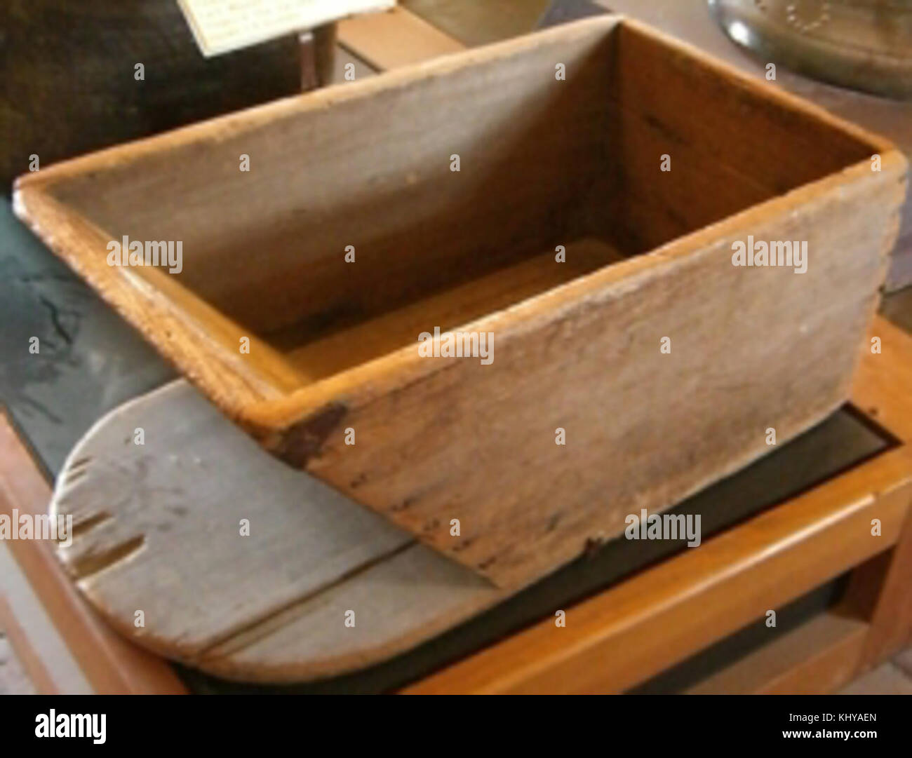 Mission San Francisco Solano Fanega Measure Stock Photo - Alamy