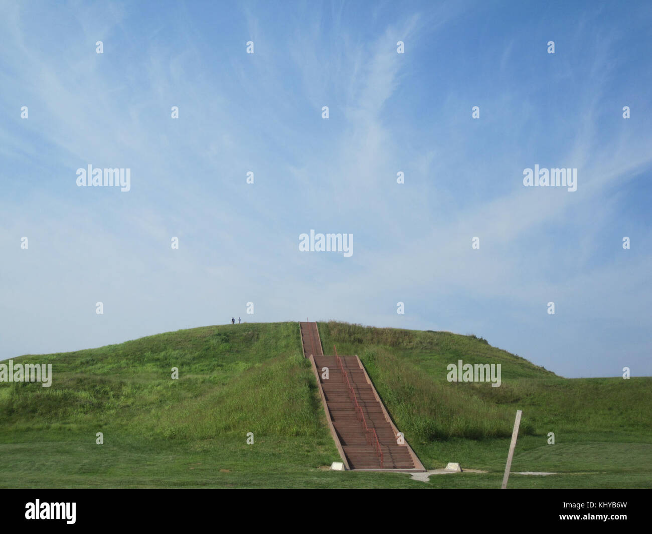 Cahokia Monks Mound Stock Photo - Alamy