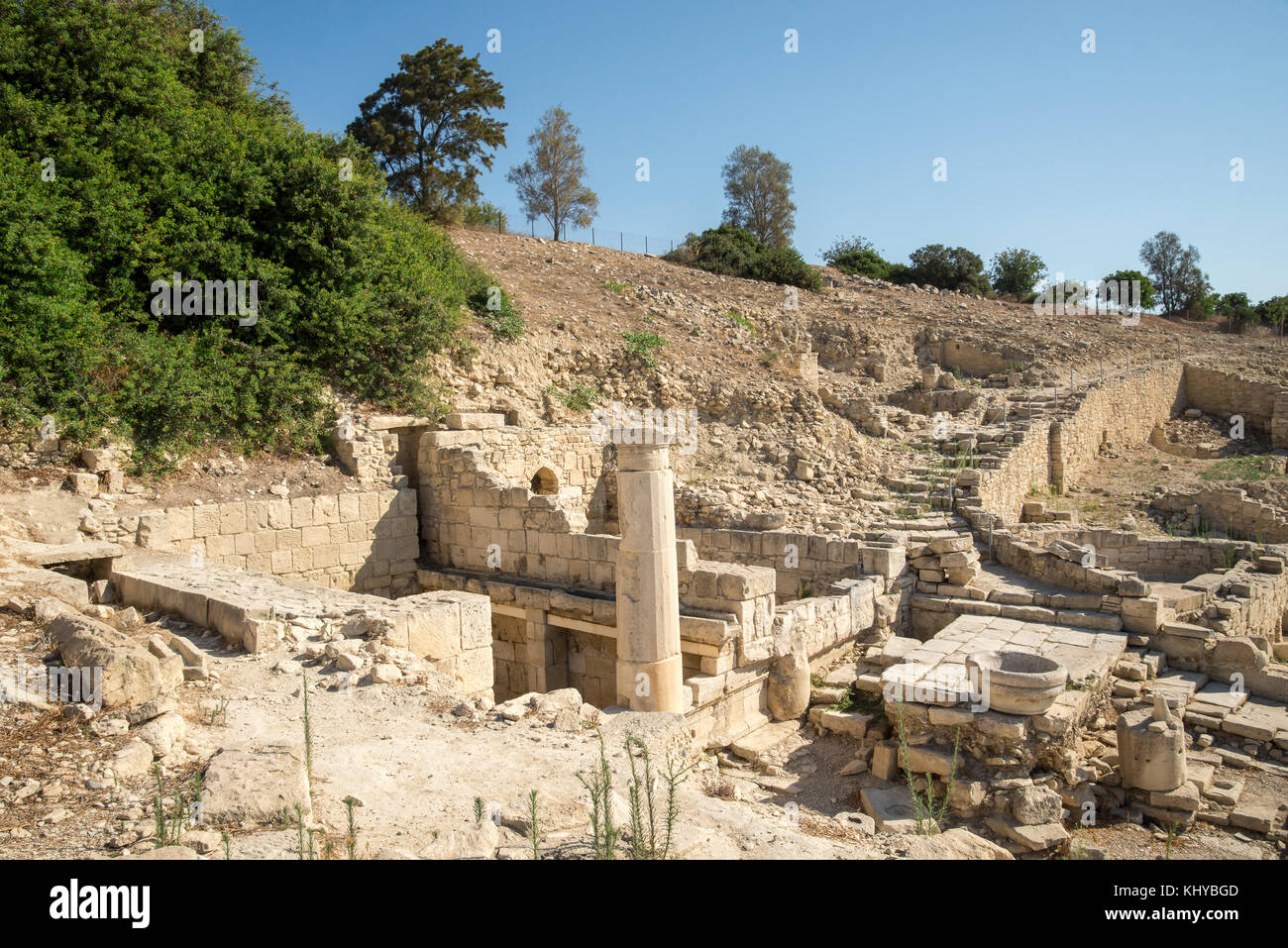 Ancient Amathus city site in Limassol, Cyprus Stock Photo - Alamy