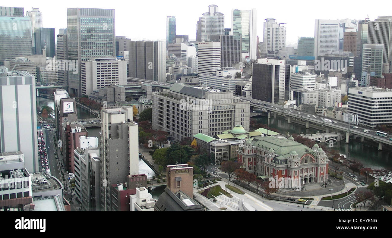 Historical landmarks in osaka hi-res stock photography and images - Alamy
