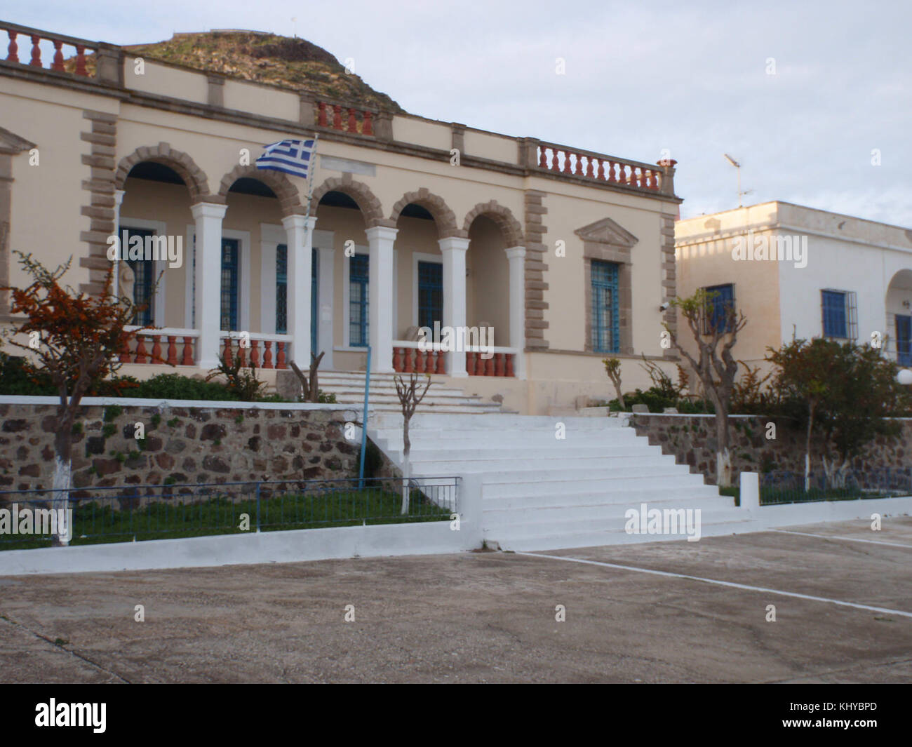 Arxaiologiko mouseio milos Stock Photo - Alamy