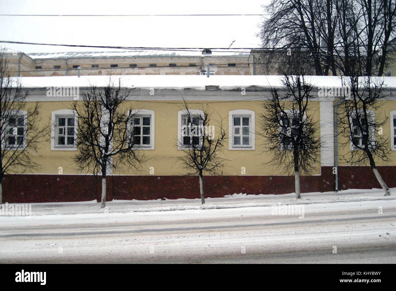 Kaluga Theological seminary central building Stock Photo - Alamy