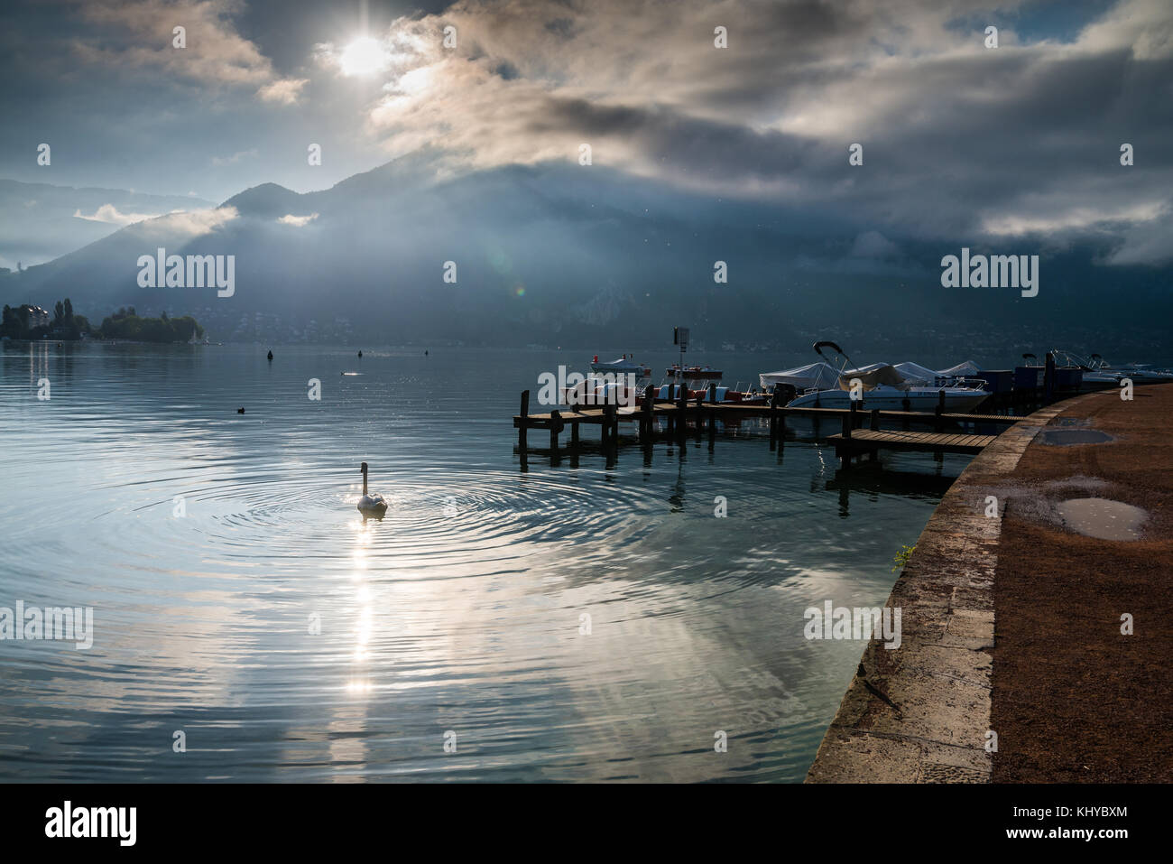 Lake Annecy, Annecy, French Alps, France Stock Photo - Alamy