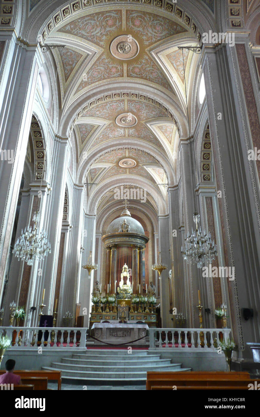 Katedra w Morelii - oltarz Stock Photo - Alamy