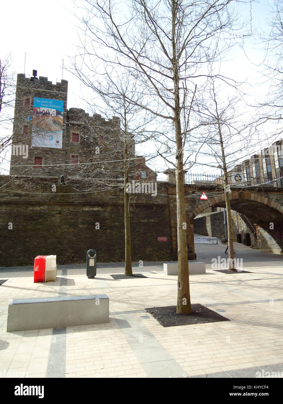 The Derry Walls and Tower Museum showcase the historical fortifications ...