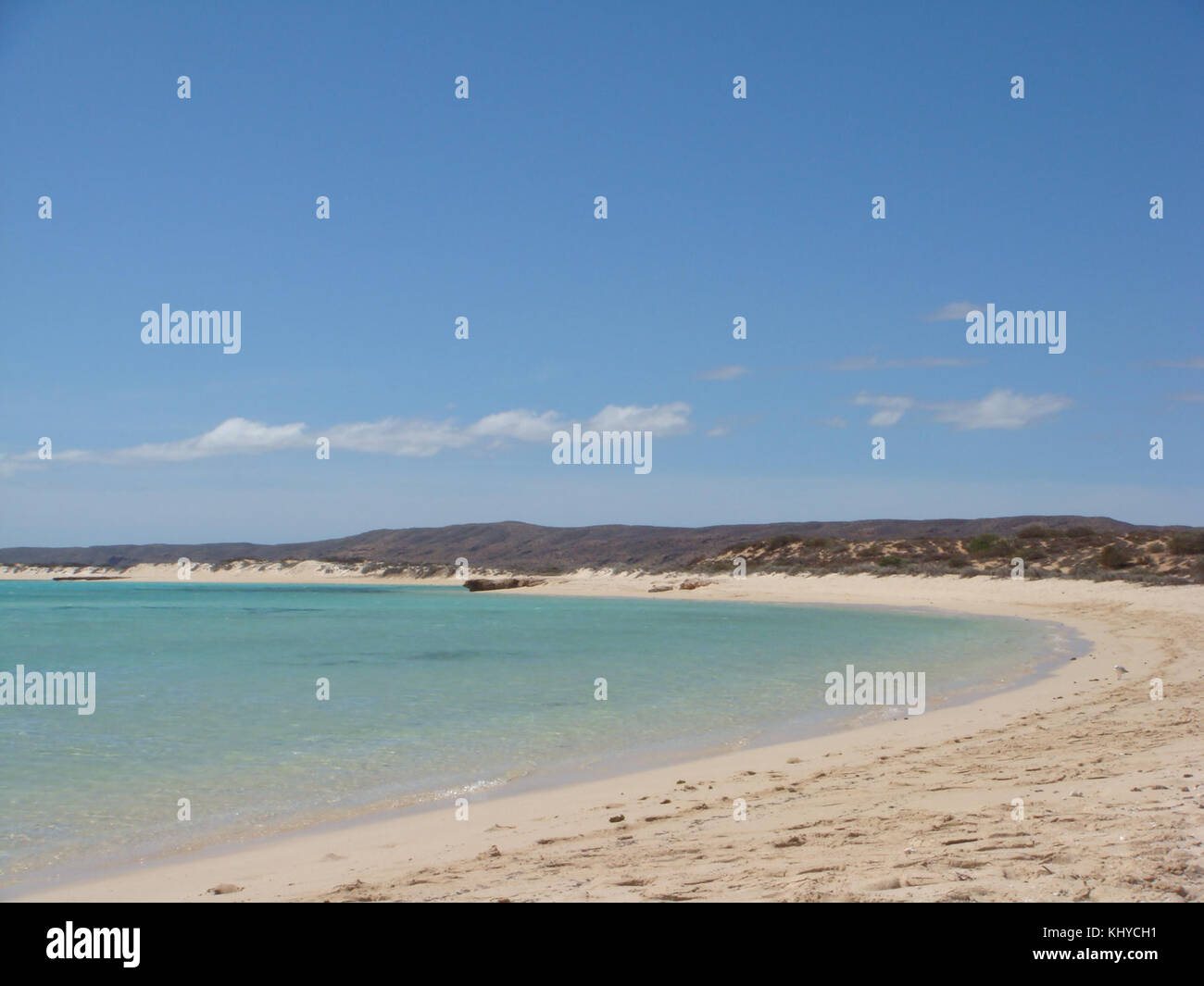 Australia exmouth sandy bay Stock Photo - Alamy