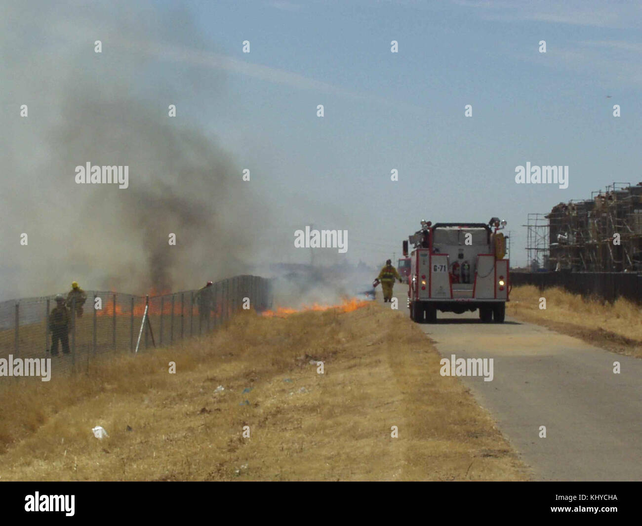 Firefighter training field hi-res stock photography and images - Alamy