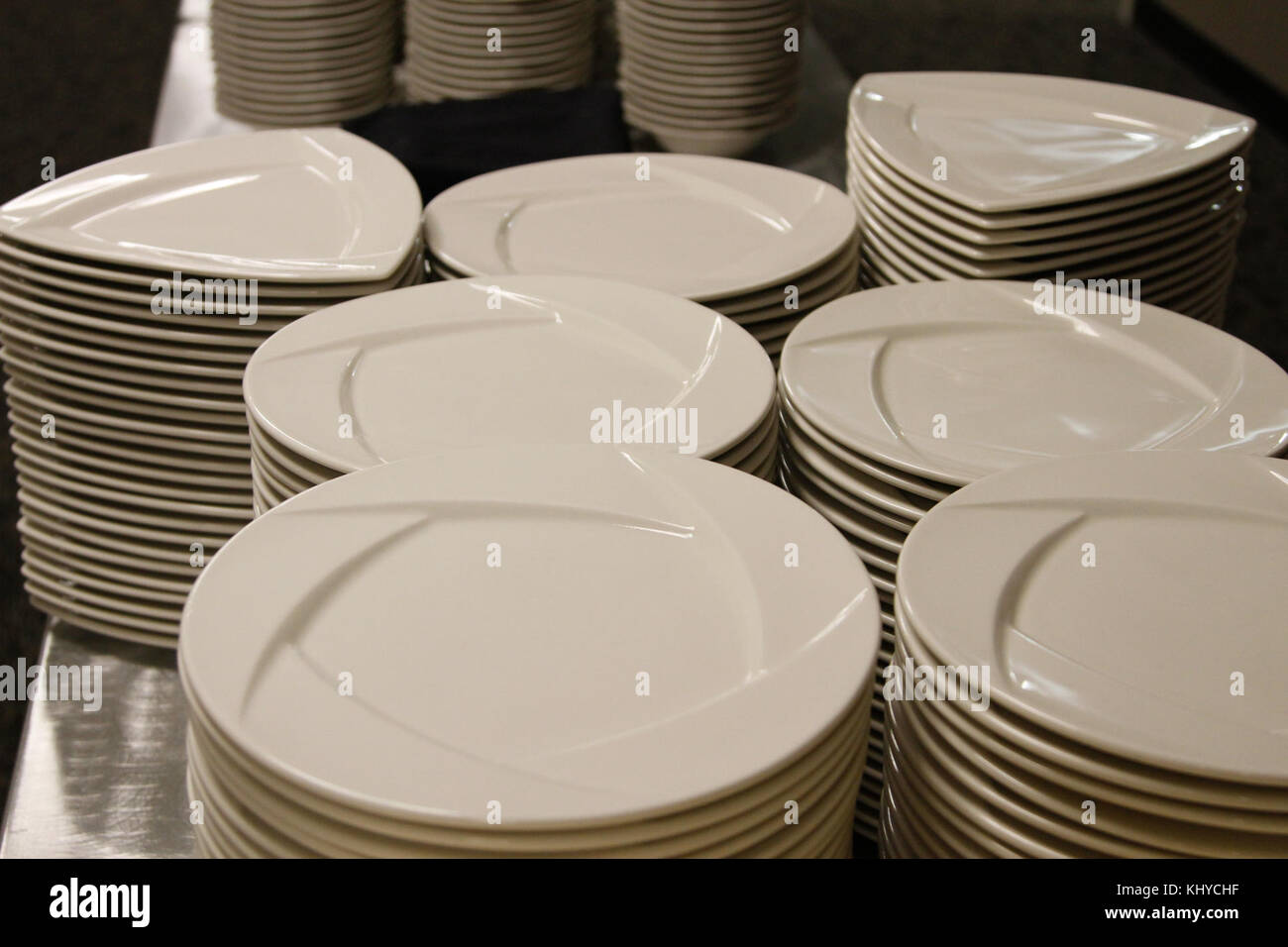 This illustration from a dinner plates book depicts various fine dining ...
