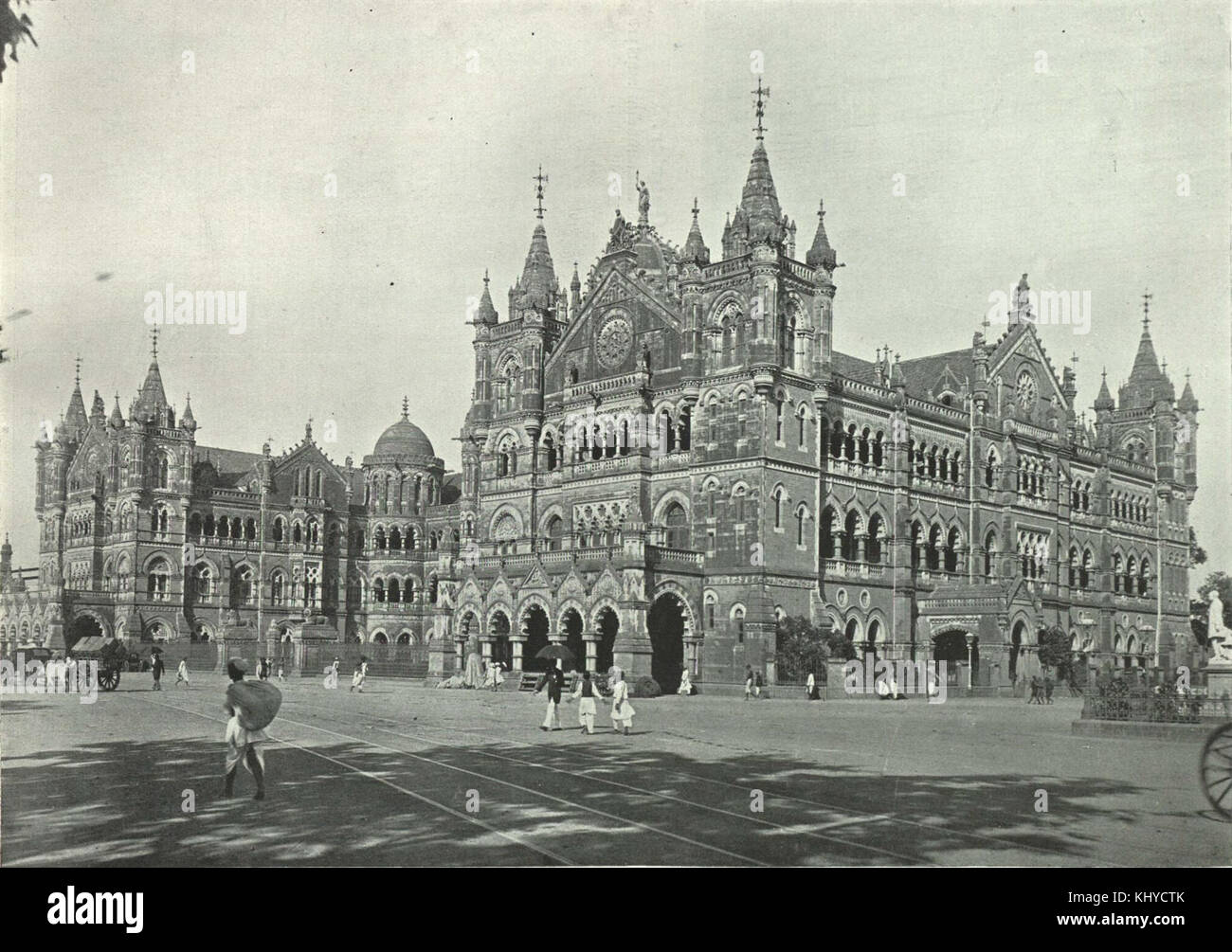 Victoria terminus vintage hi-res stock photography and images - Alamy