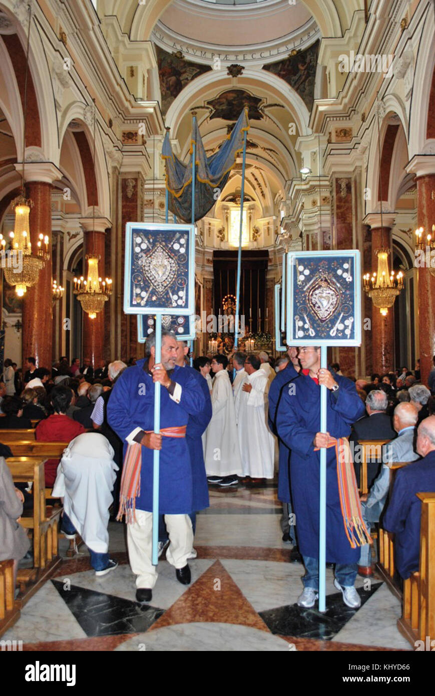Maria SS dei Miracoli - ALCAMO processione 2010 009 Stock Photo - Alamy