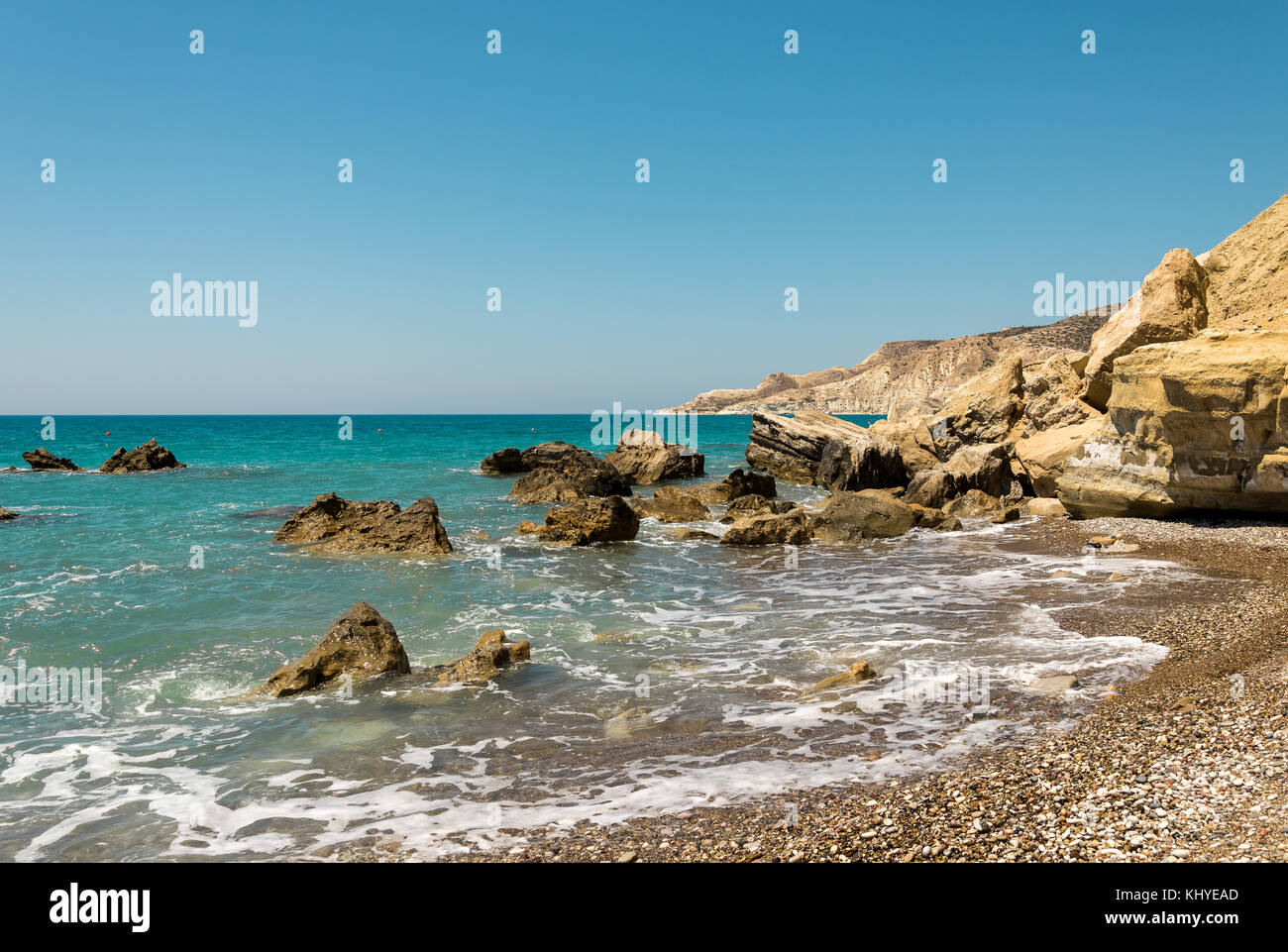 Pissouri bay landscape hi-res stock photography and images - Alamy