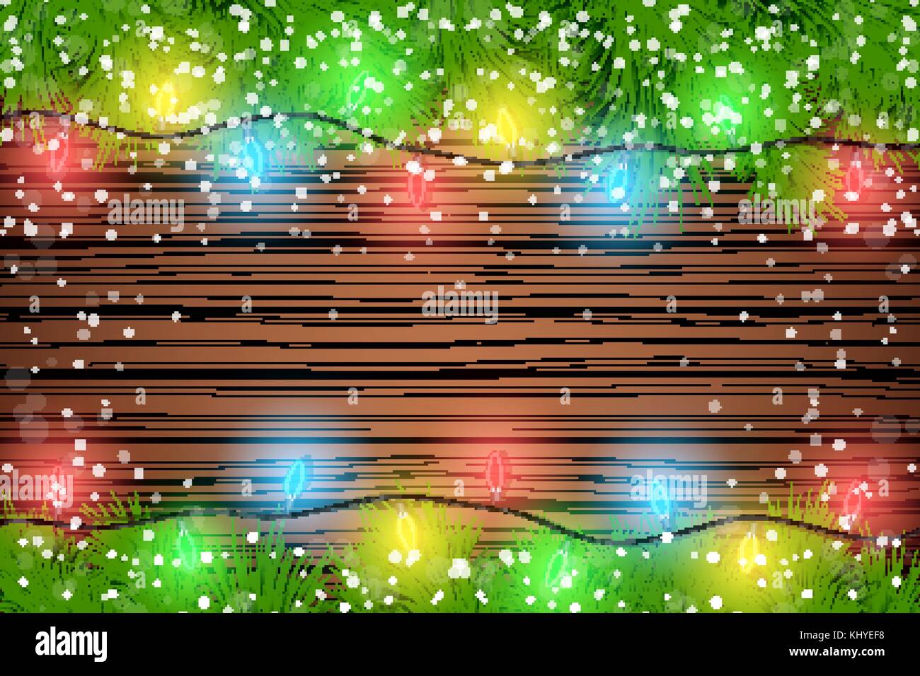 Festive christmas table top Stock Vector Images - Alamy