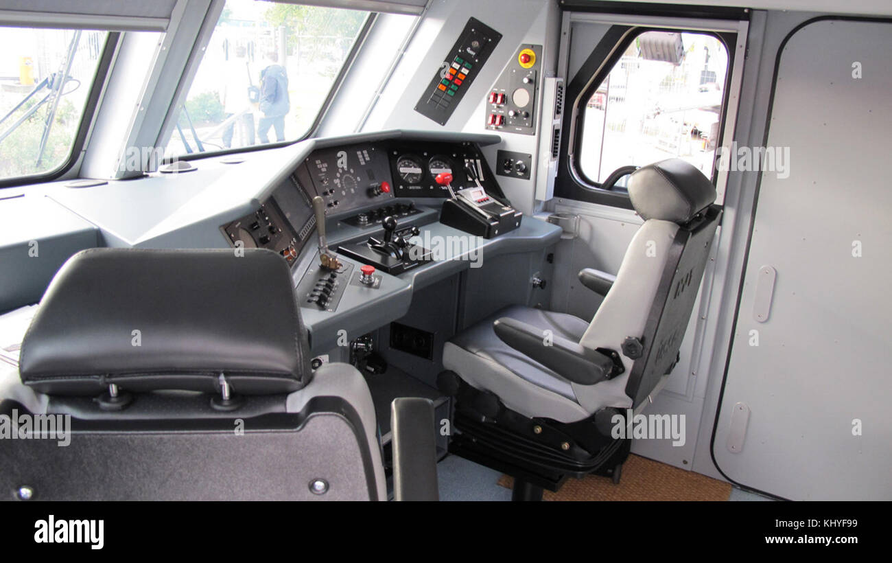 Bombardier ALP-45DP Cab Shot Innotrans 2010 Stock Photo - Alamy