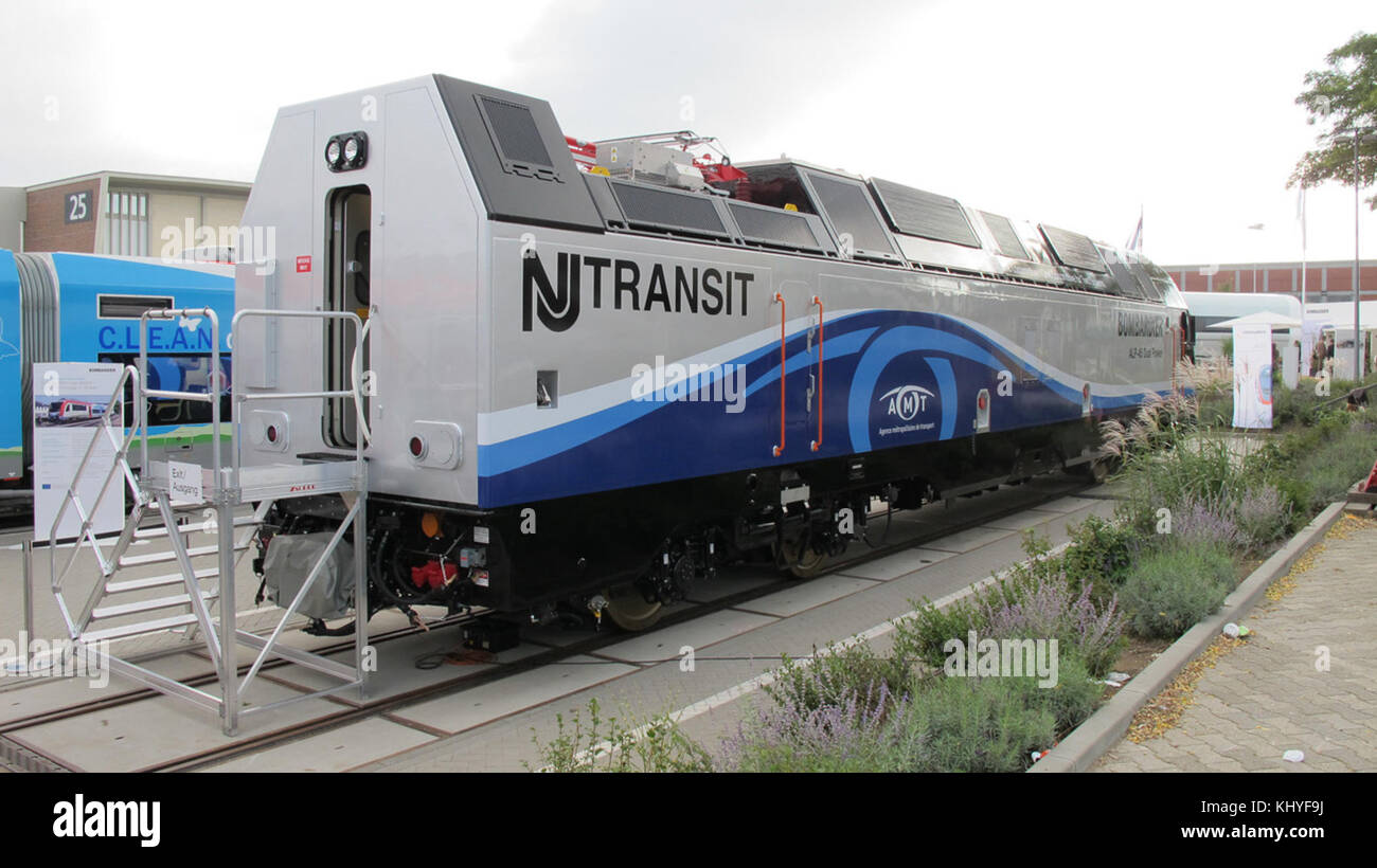 Bombardier ALP-45DP Innotrans 2010 Rear Shot Stock Photo - Alamy