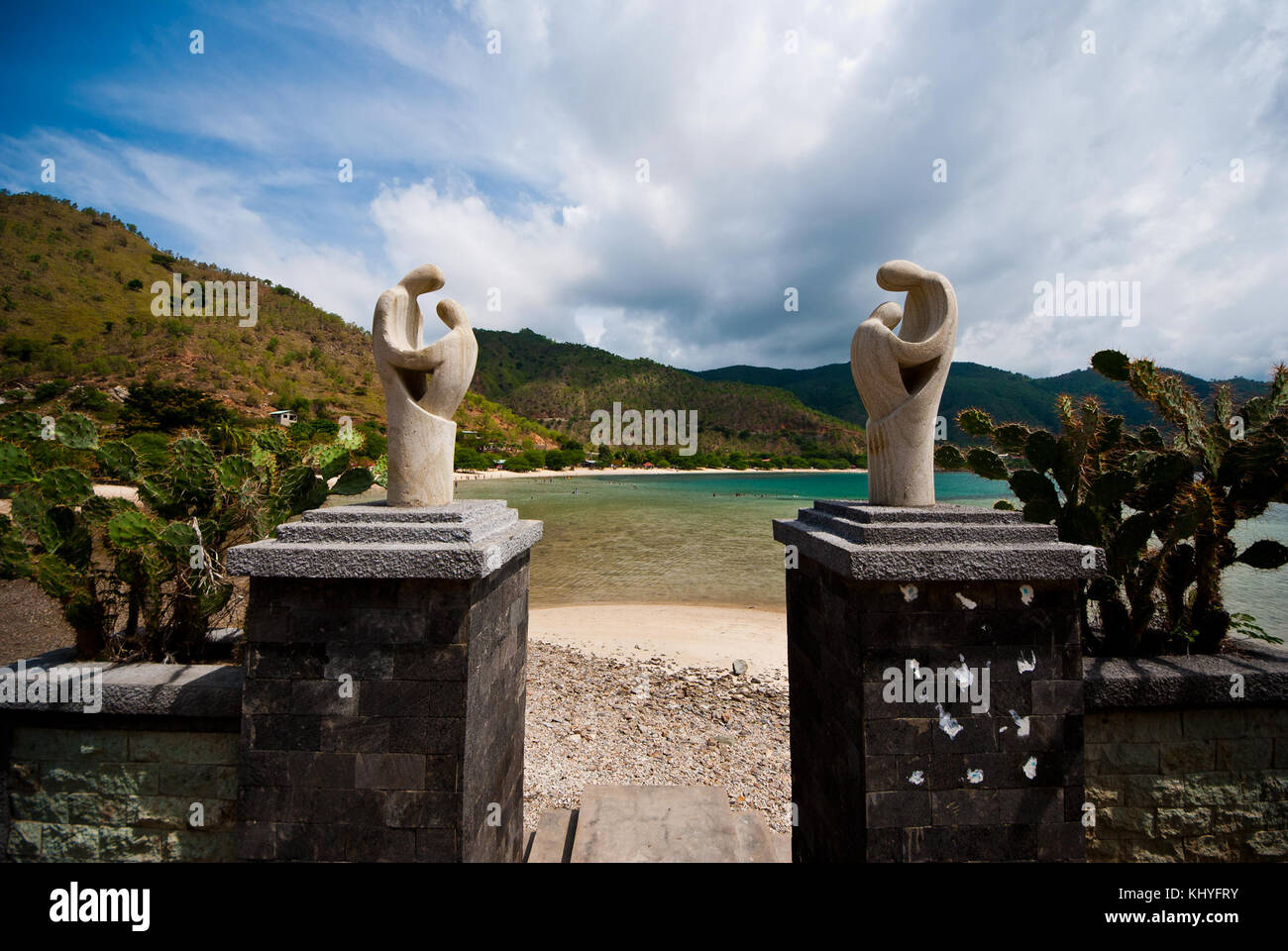 Dili beach, East Timor Stock Photo - Alamy