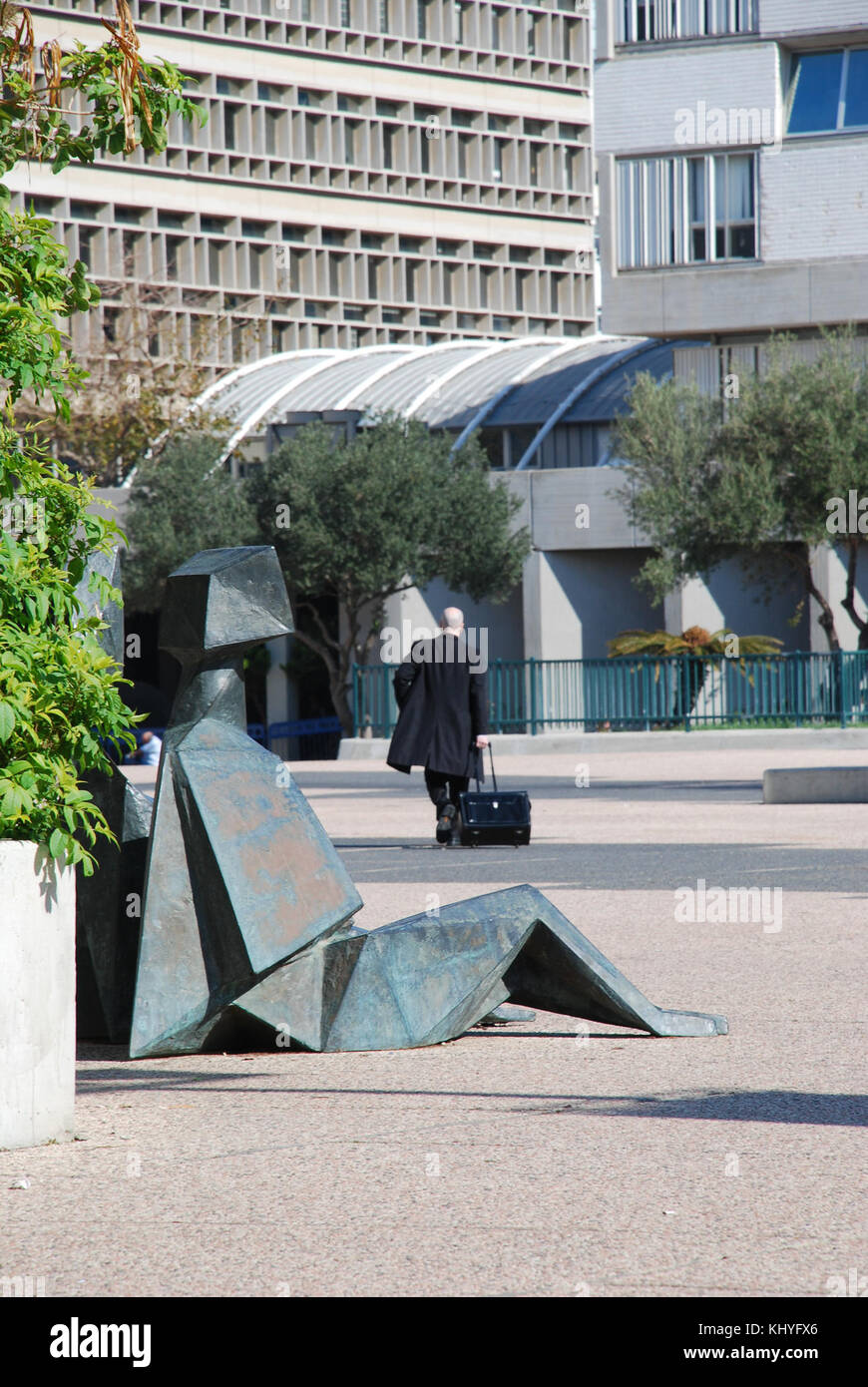 This map highlights the cities of Israel, showing their locations and ...