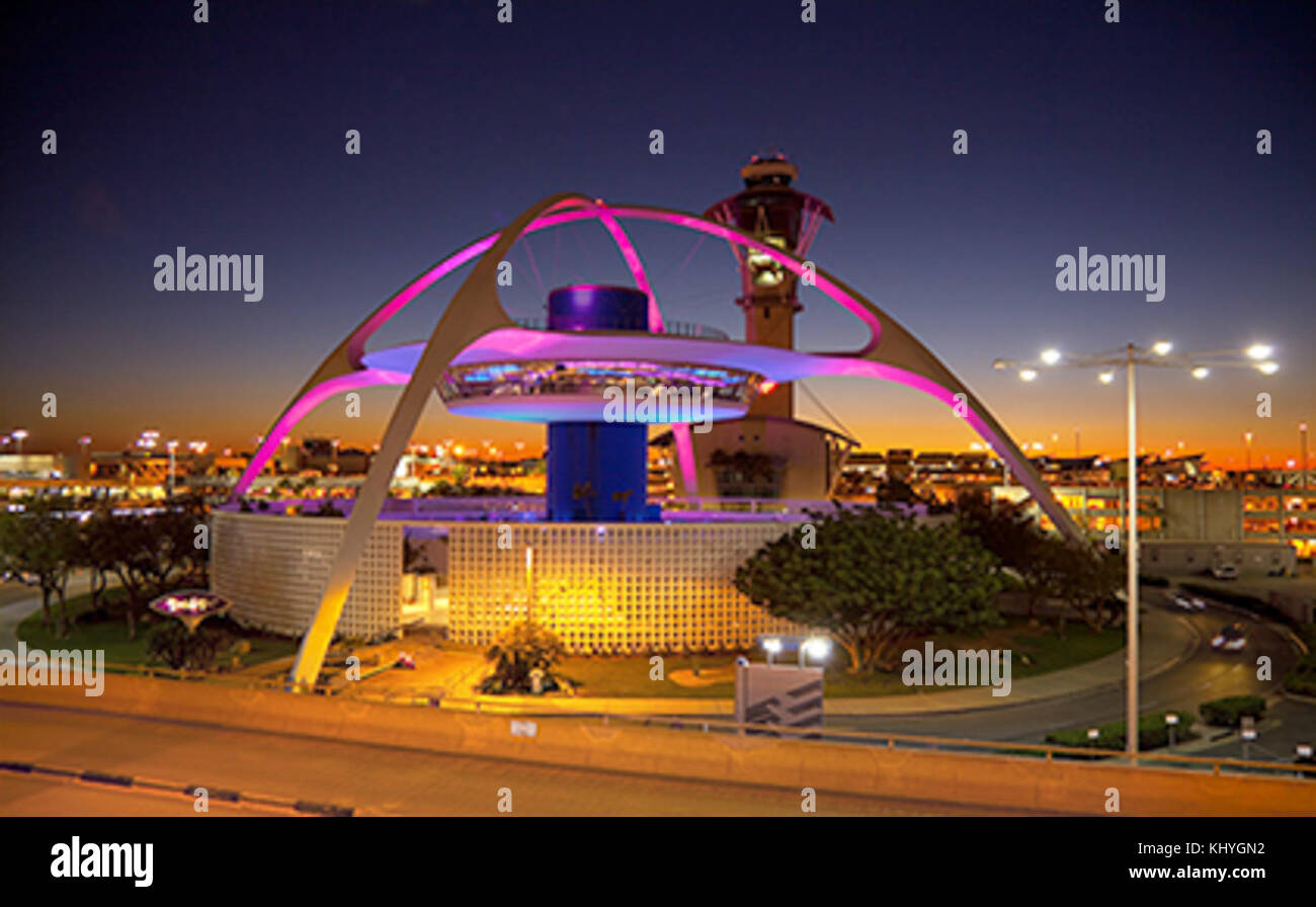 Theme building lax los hi-res stock photography and images - Alamy