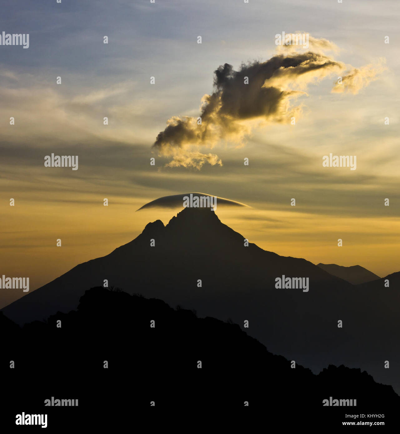 Virunga National Park Landscape Stock Photo - Alamy