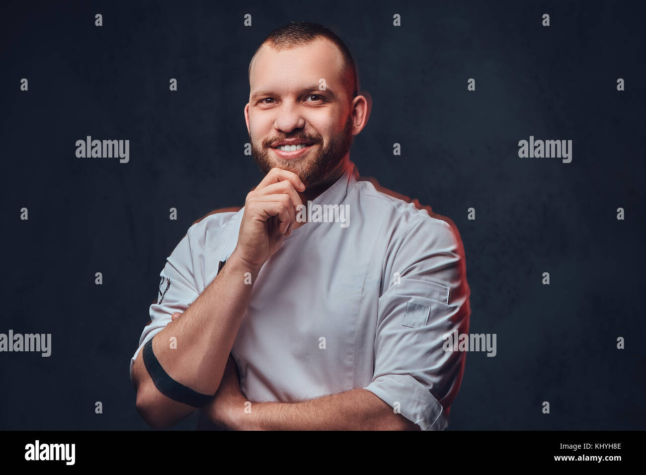 Bearded chef hi-res stock photography and images - Alamy
