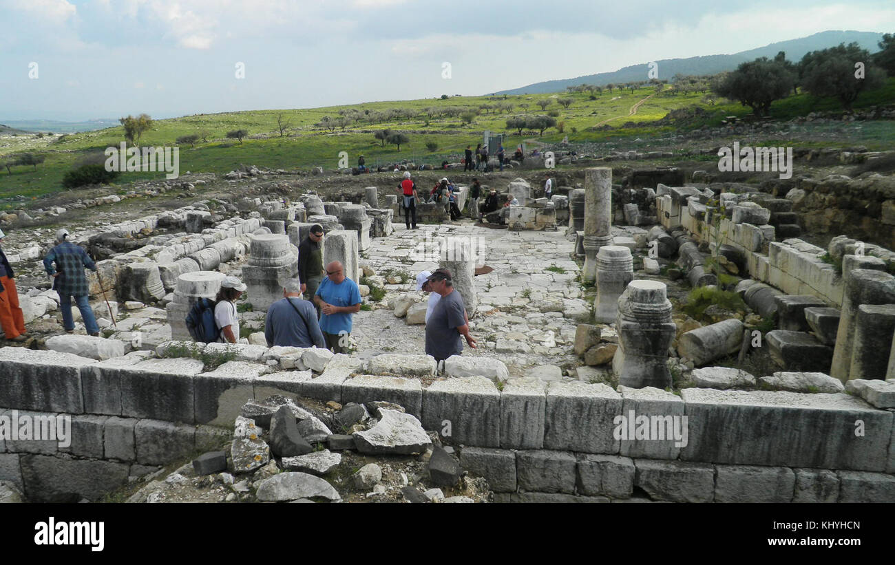Israel 37705 Marot ancient synagogue Stock Photo - Alamy
