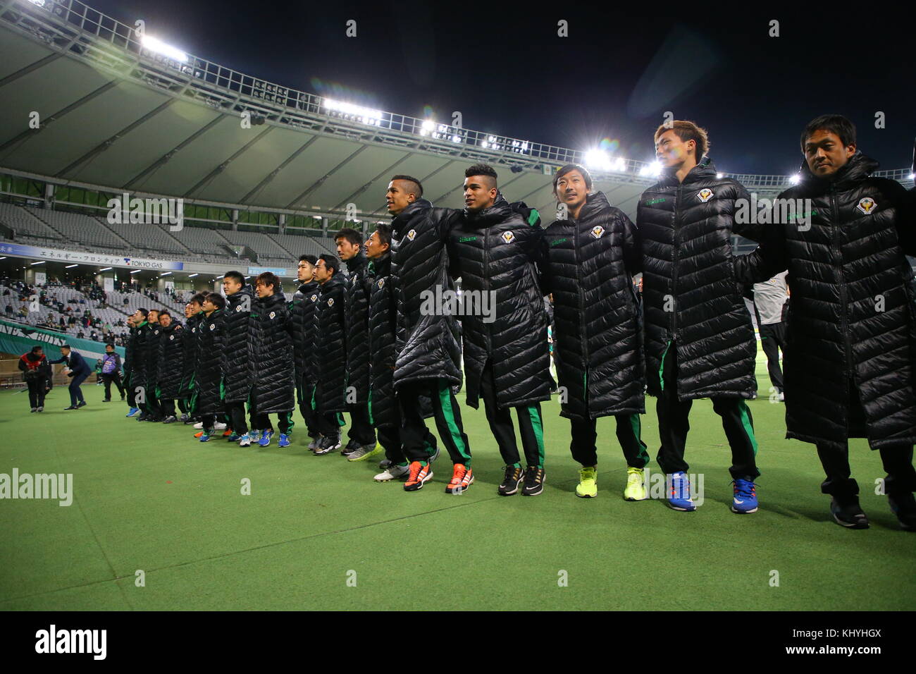 Tokyo, Japan. 19th Nov, 2017. Tokyo Verdy team group Football/Soccer ...