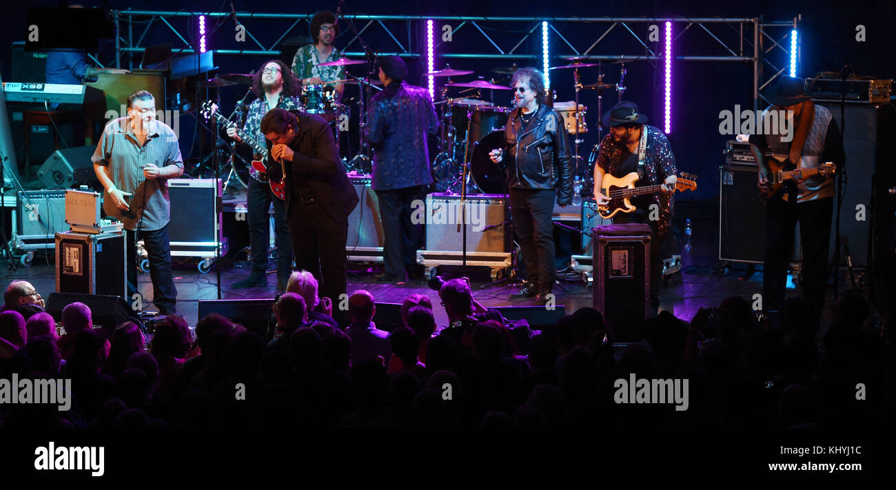 Sumperk, Czech Republic. 18th Nov, 2017. US musicians JAMES HARMAN ...