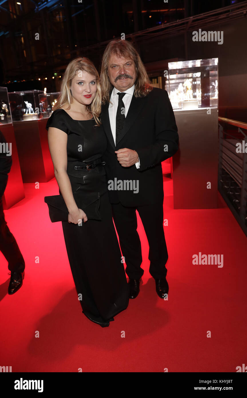 Musician Leslie Mandoki and his daughter actress Lara Mandoki arrive ...