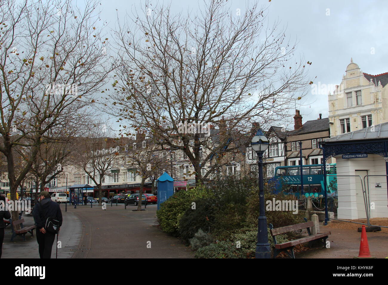 Llandudno, Wales, UK Weather. 20 November, Rather cloudy for the day ...