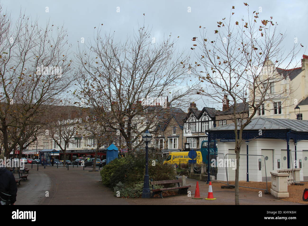 Llandudno, Wales, UK Weather. 20 November, Rather cloudy for the day ...