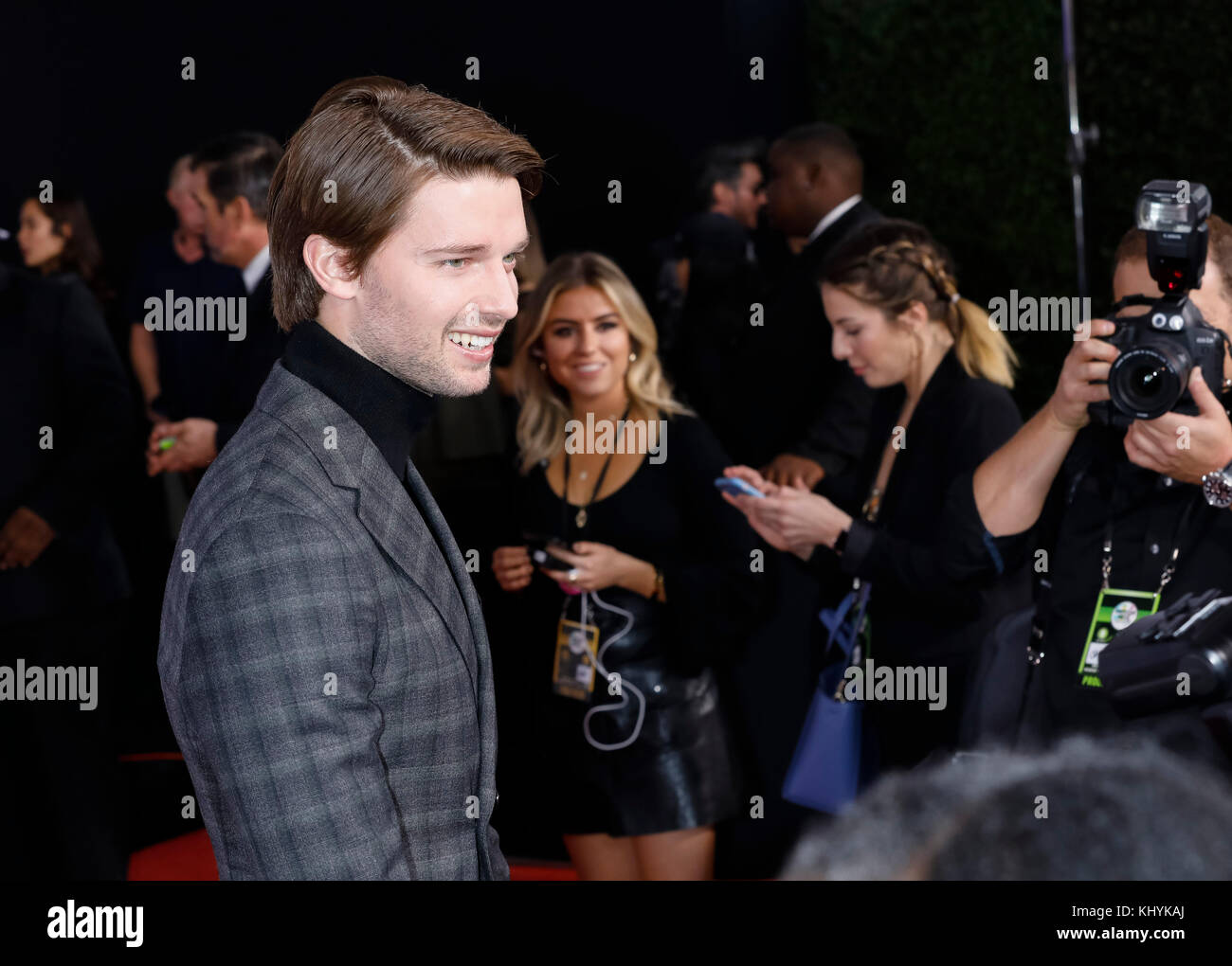 Los Angeles, USA. 20th Nov, 2016. Patrick Schwarzenegger attends the ...