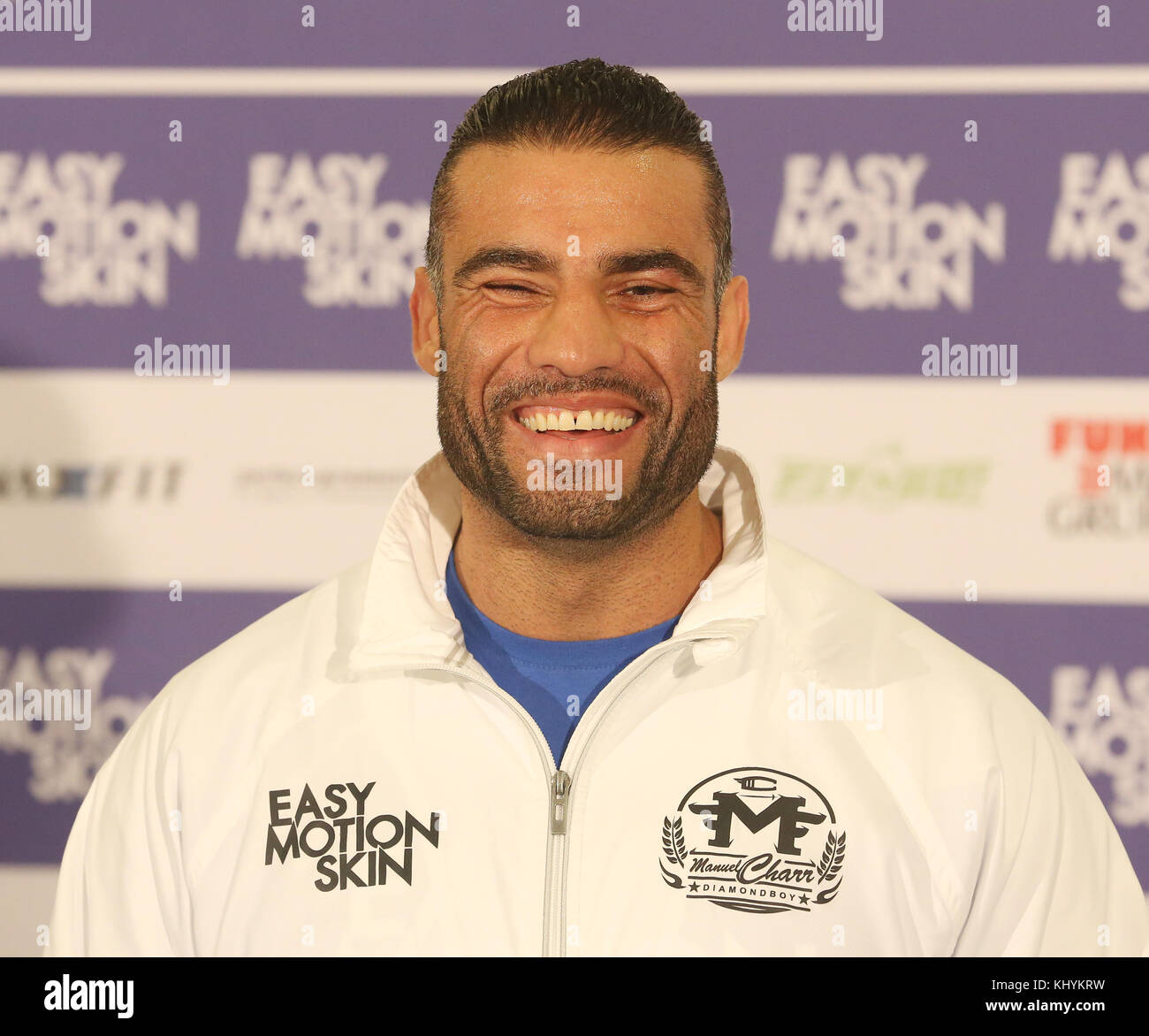 Oberhausen, Germany. 20th Nov, 2017. The heavyweight boxer Manuel Charr ...