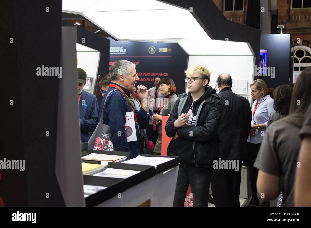 Manchester, UK. 21st November 2017. UCAS Higher Education Event ...