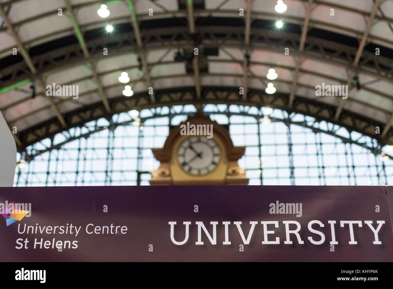 Manchester, UK. 21st November 2017. UCAS Higher Education Event ...