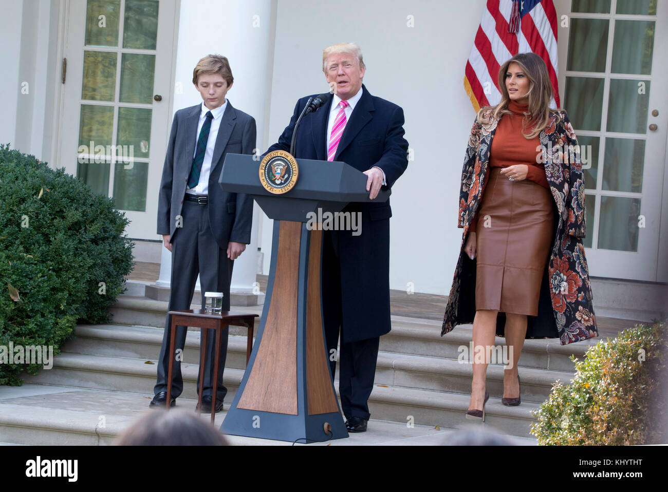 Washington DC,November 21, 2017, USA:President Donald J Trump continues ...