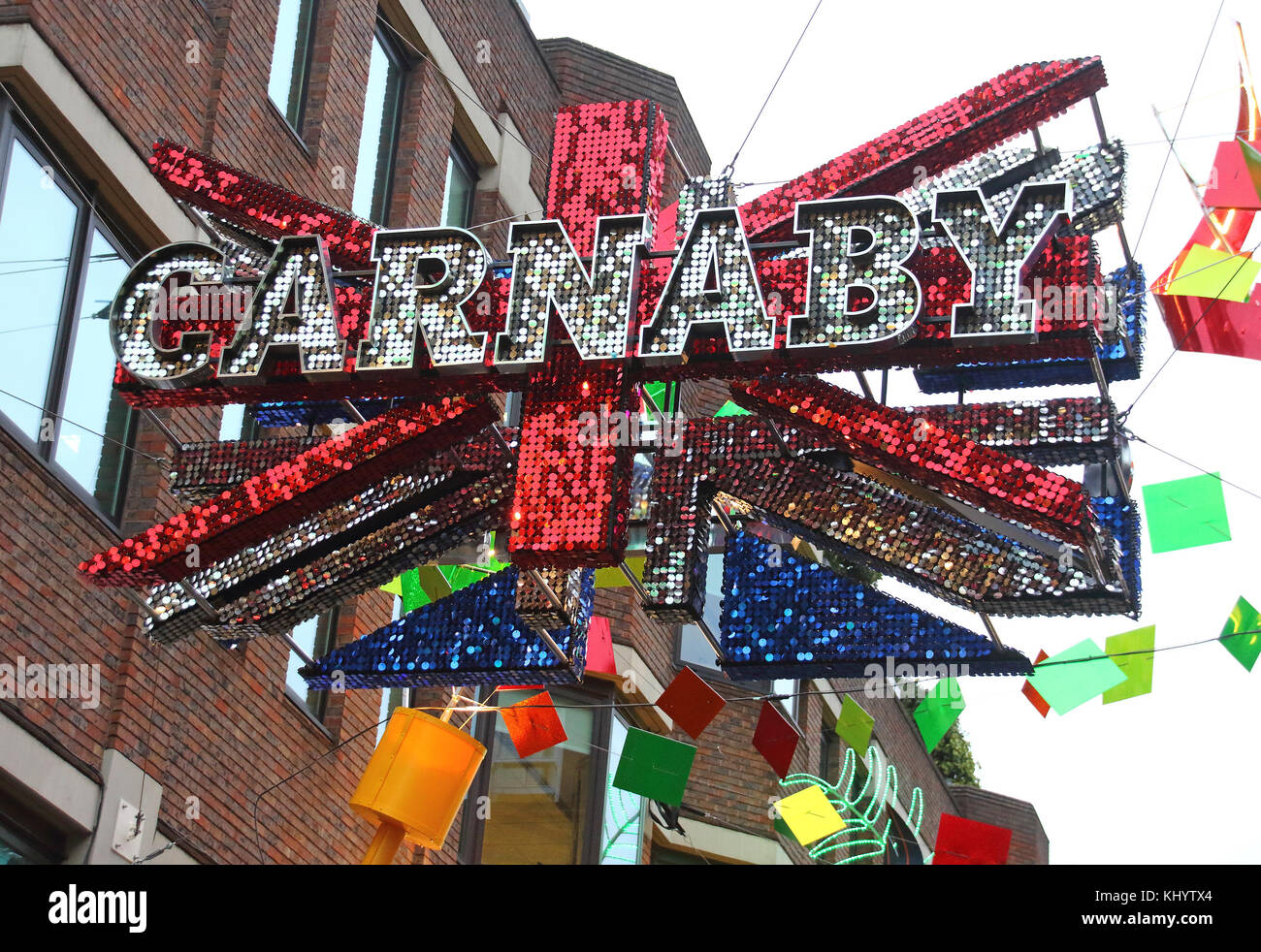 London, UK. 21st Nov, 2017. Carnaby Christmas Carnival - display of ...