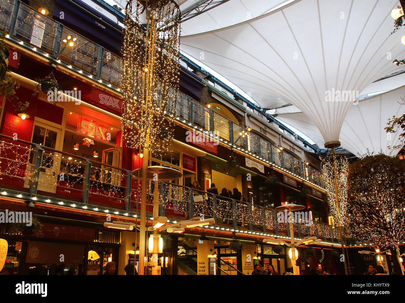 London, UK. 21st Nov, 2017. Carnaby Christmas Carnival - display of ...