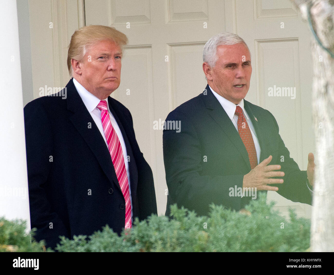 United States President Donald J. Trump and US Vice President Mike ...