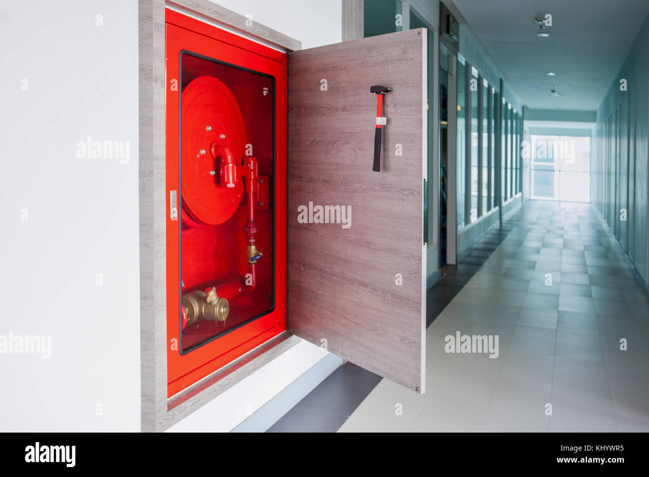 Fire hose box hydrant in hi-res stock photography and images - Alamy
