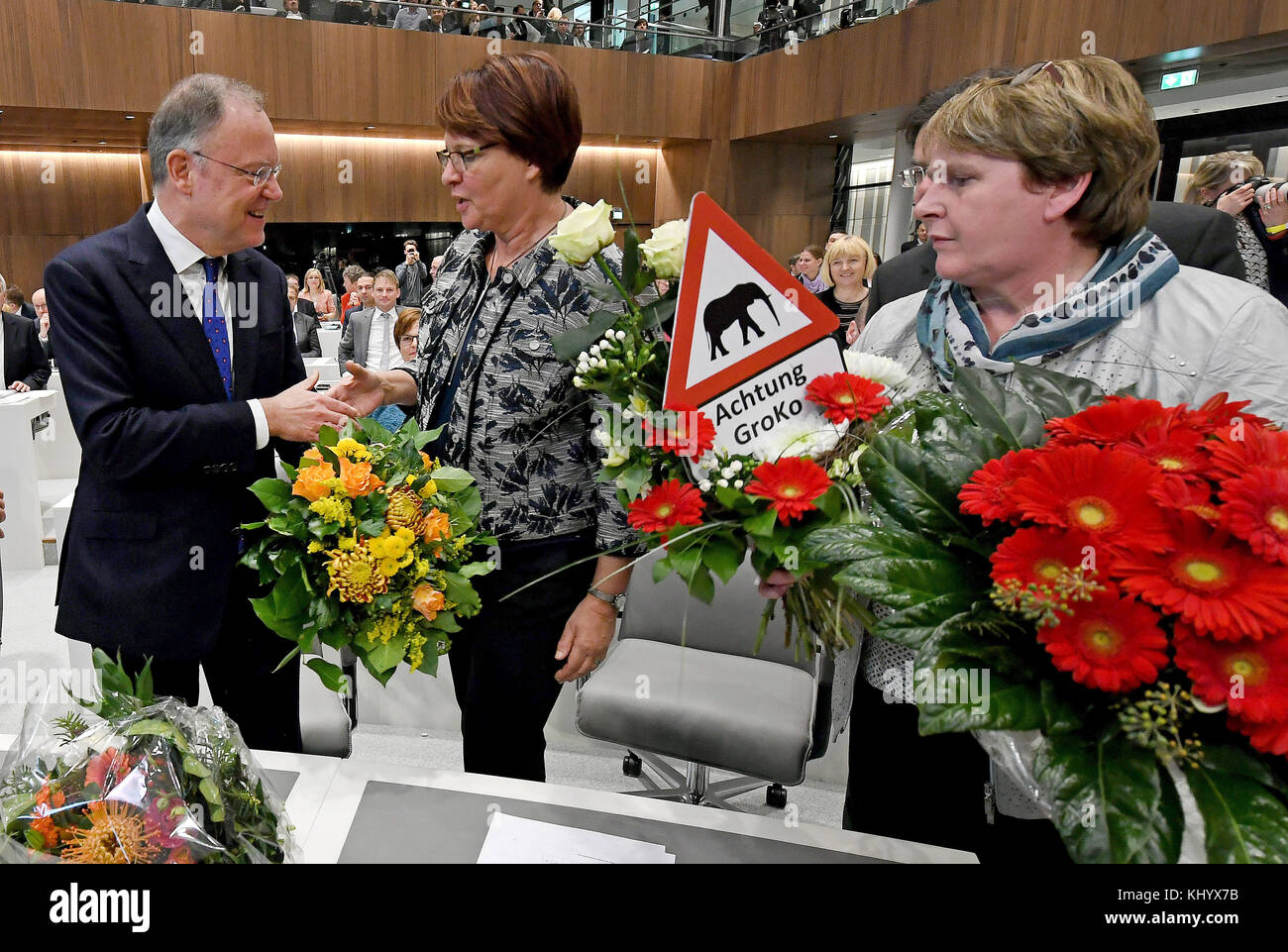 Lower saxonian prime minister hi-res stock photography and images - Alamy