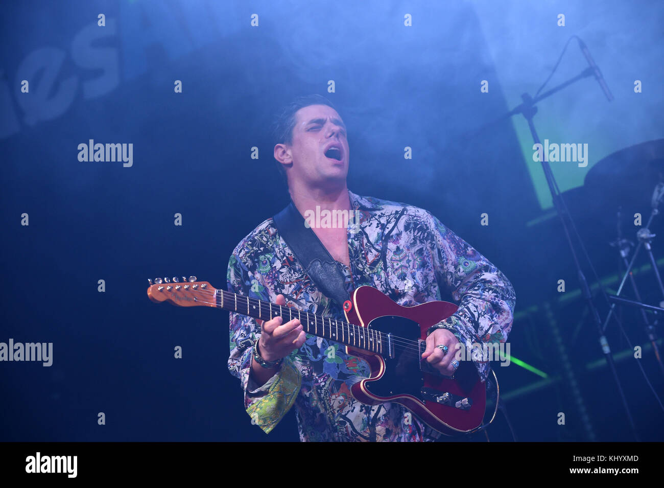 Sumperk, Czech Republic. 16th Nov, 2017. US musician Nick Schnebelen ...