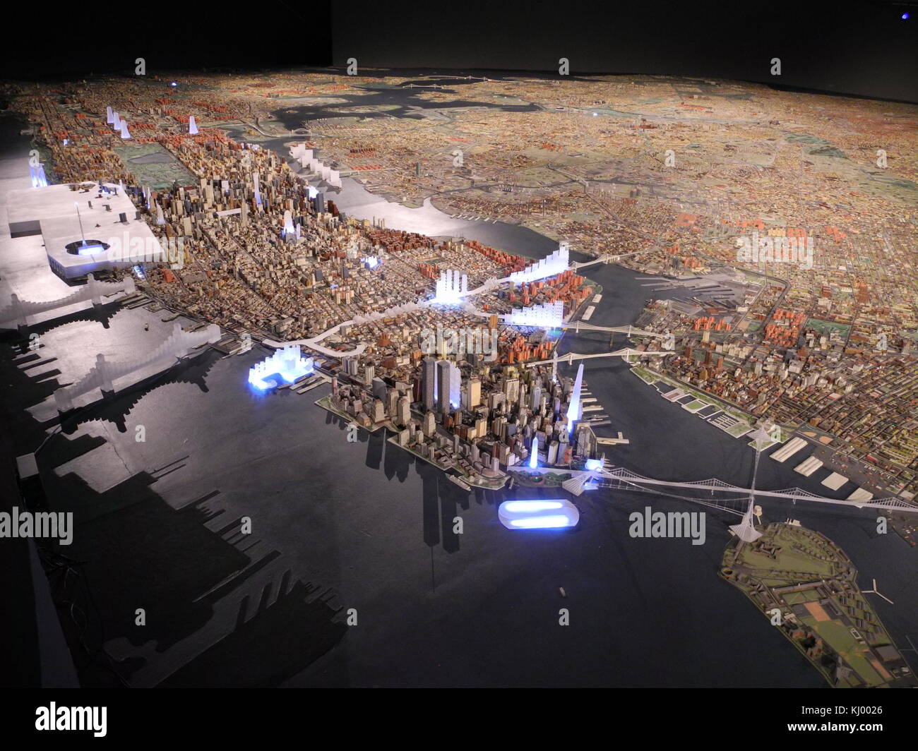 A city model of New York with buildings that were never built can be ...