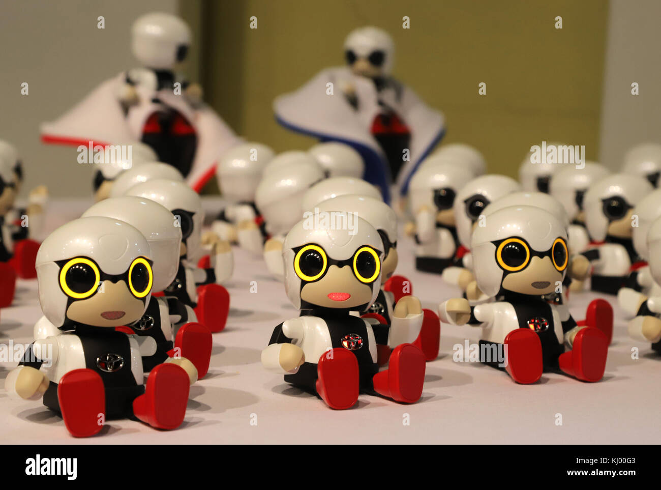 Tokyo, Japan. 22nd Nov, 2017. Japanese automobile giant Toyota Motor's ...