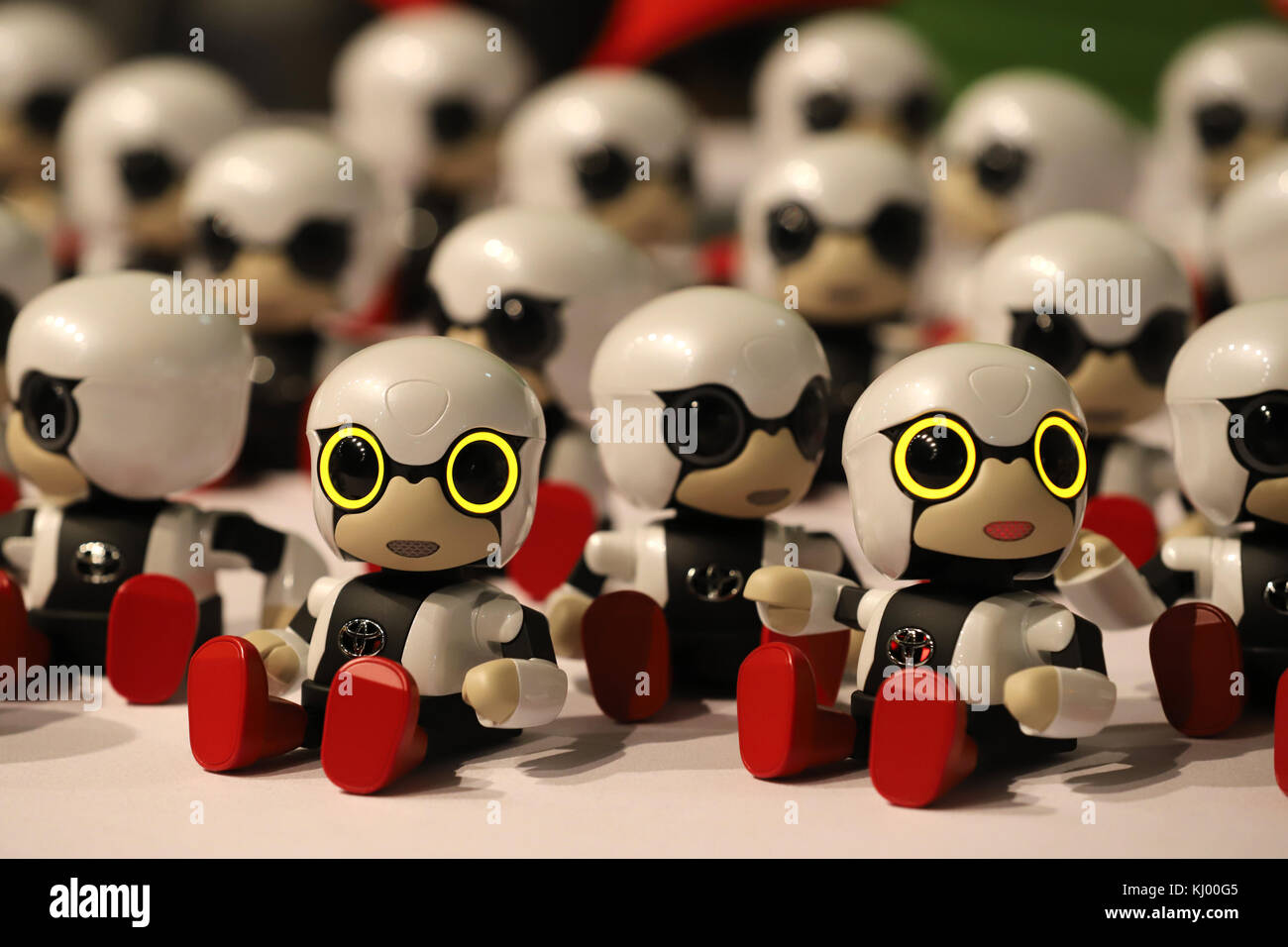 Tokyo, Japan. 22nd Nov, 2017. Japanese automobile giant Toyota Motor's ...