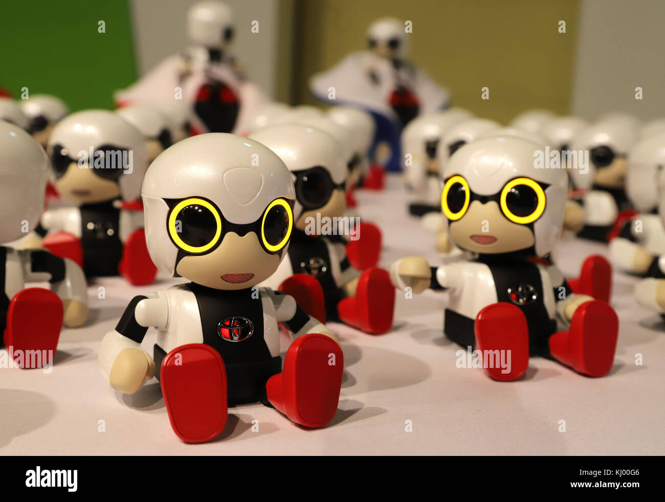 Tokyo, Japan. 22nd Nov, 2017. Japanese automobile giant Toyota Motor's ...