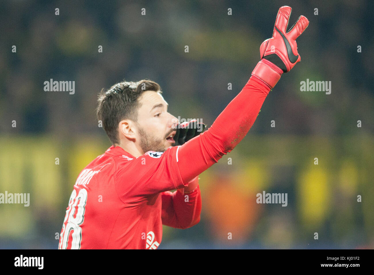 goalwart Roman BUERKI (B rki, DO) gives Anweisungen, Anweisung ...