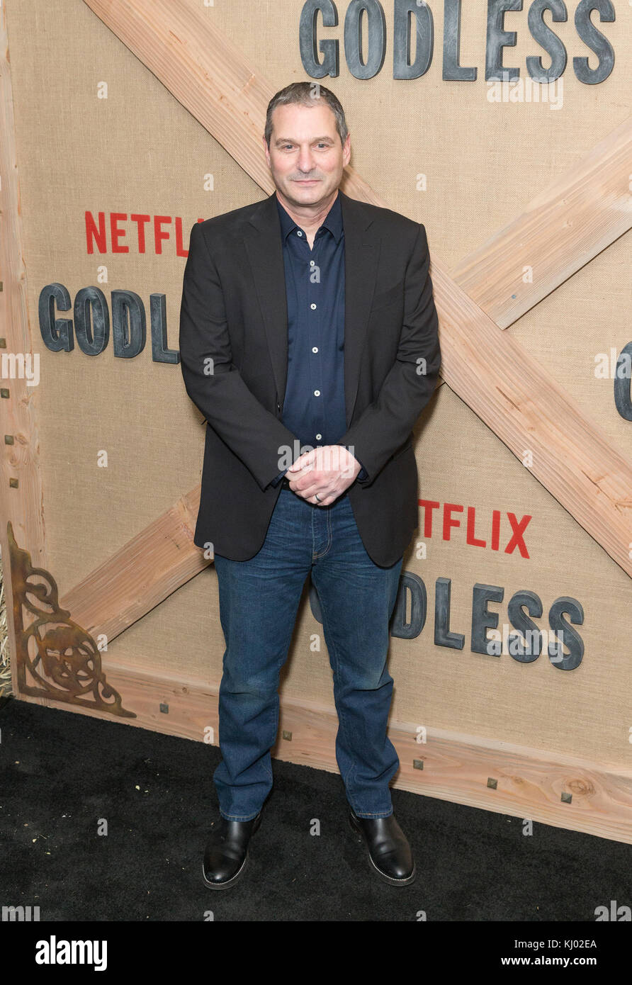 New York, United States. 19th Nov, 2017. Scott Frank attends Netflix ...