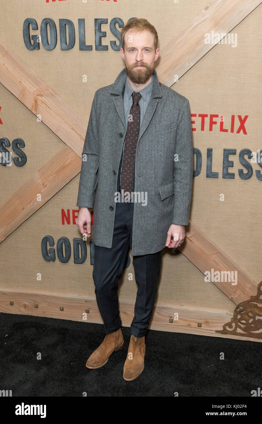 New York, United States. 19th Nov, 2017. Adam Thompson attends Netflix ...