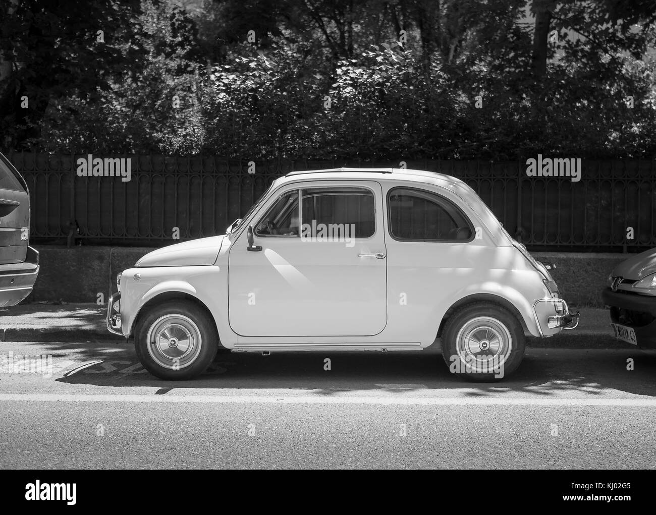 Fiat 500 (Old style Stock Photo - Alamy