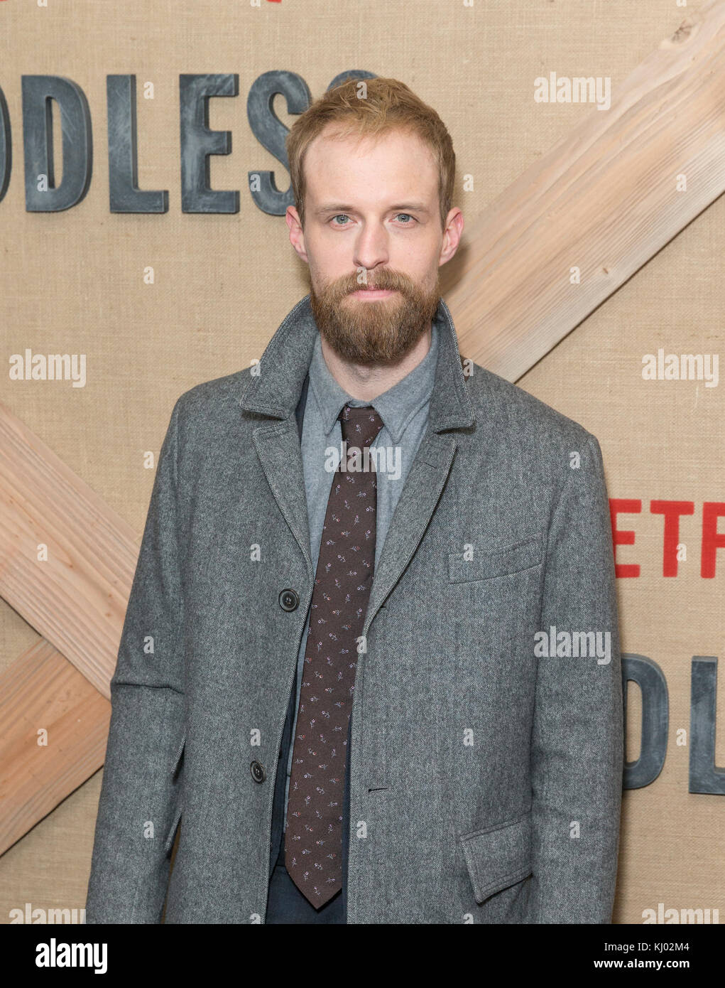 New York, United States. 19th Nov, 2017. Adam Thompson attends Netflix ...
